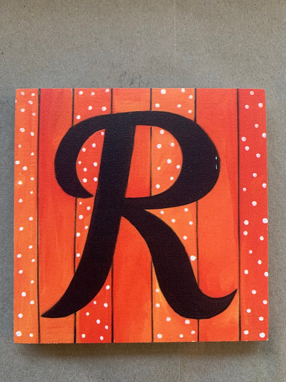 Outdoor Love Letters 5X5 "R" – CraftworksGallery